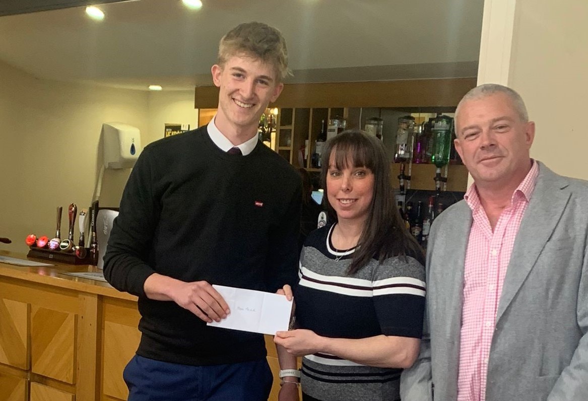 Beth entertains guests in Cambridge - SportsAid Eastern